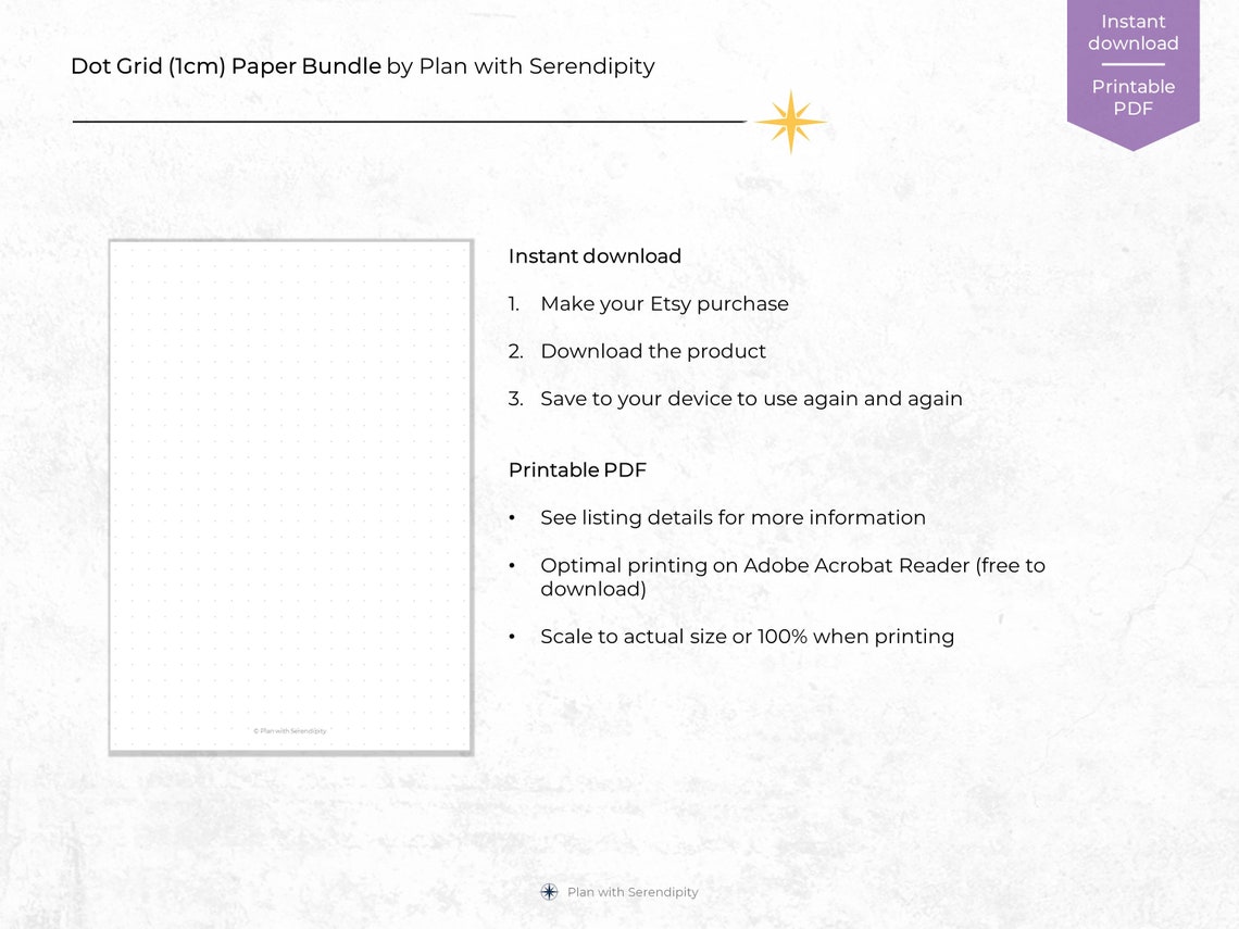 Multi Coloured Printable Dot Grid Paper, Large Dot Grid Paper, for ...