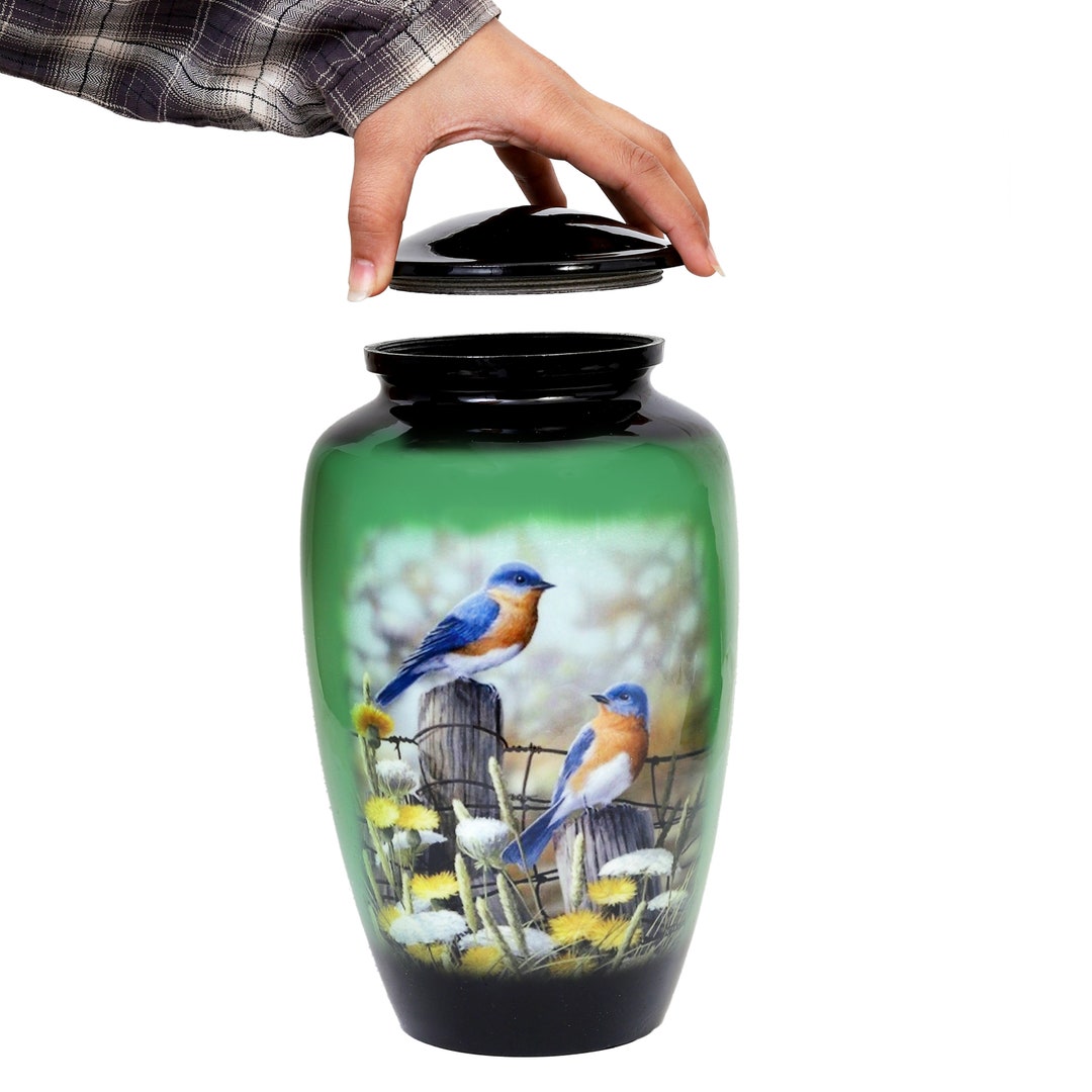 URNS Lovely Humming Bird Adult Cremation Urn for Human Ashes Adult ...