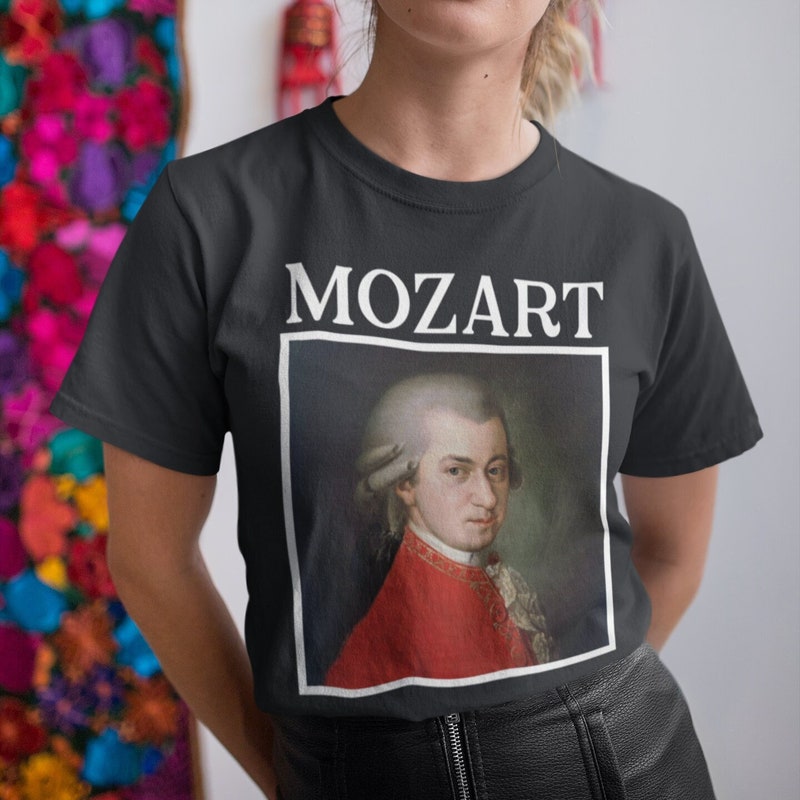 Wolfgang Amadeus Mozart T Shirt - Etsy