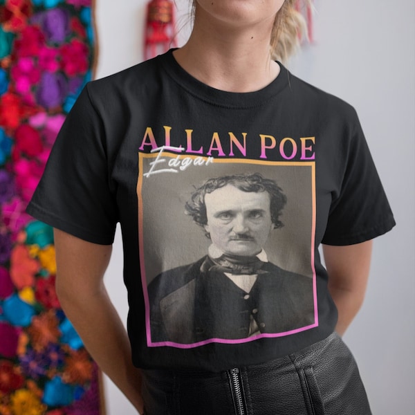 Edgar Allen Poe Tshirts - Etsy