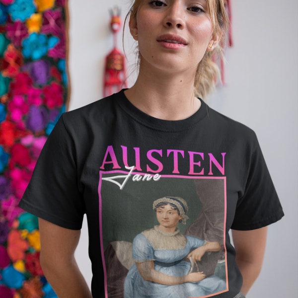 Jane Austen T Shirt - Etsy