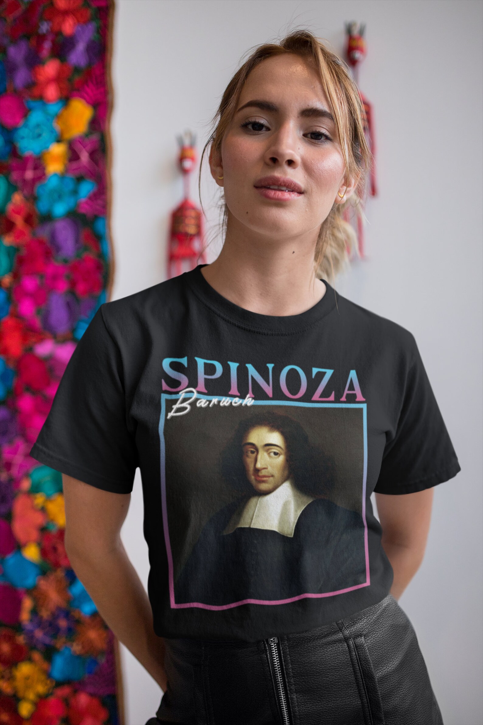 Spinoza Spinoza Tshirt Baruch Spinoza Philosophy T Shirt - Etsy
