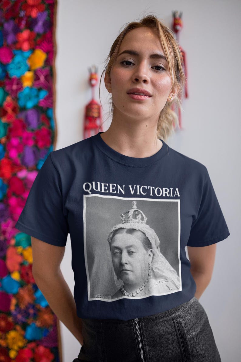 Queen Victoria Shirt, British History Tshirt, English Royals Gift Idea ...