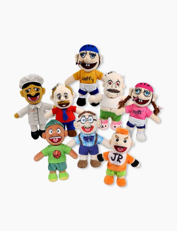 Super Mario Logan SML MERCH Mini Plush Bundle SML Plushies | Etsy Canada