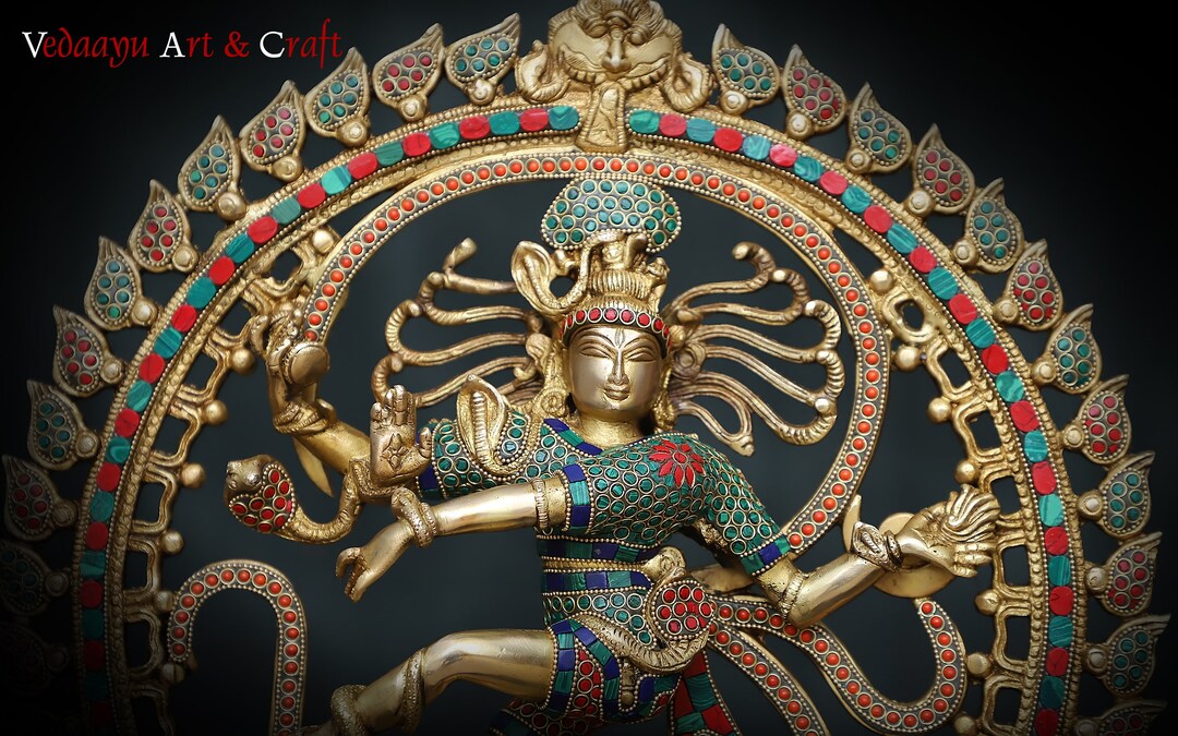 Lord Shiva Dancing Natraj Statue Brass Nataraja Statue Brass Shiva Idol ...