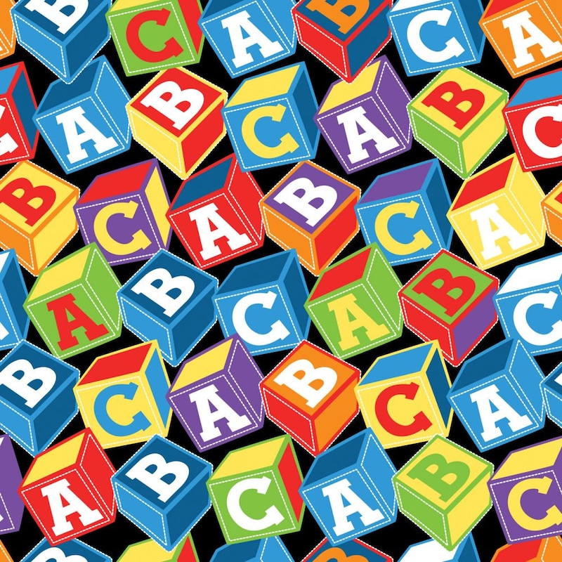 Abc Blocks - Etsy