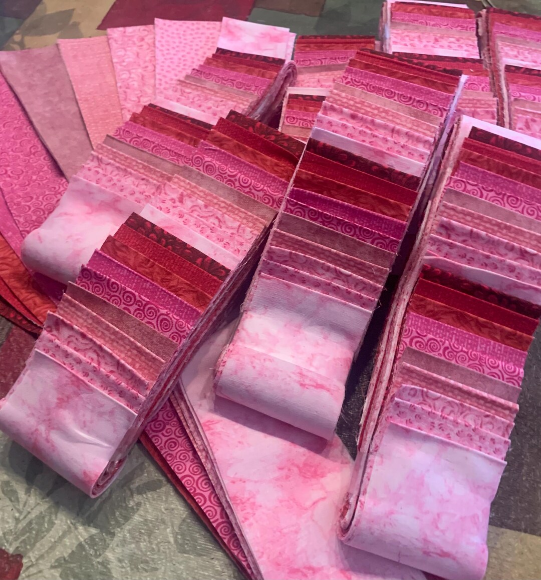 21-286 - Graduated Reds to Hot Pink to Light Pink Variety - Cream ...