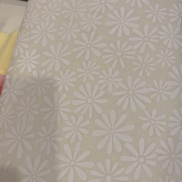 White Fabric Flower - Etsy
