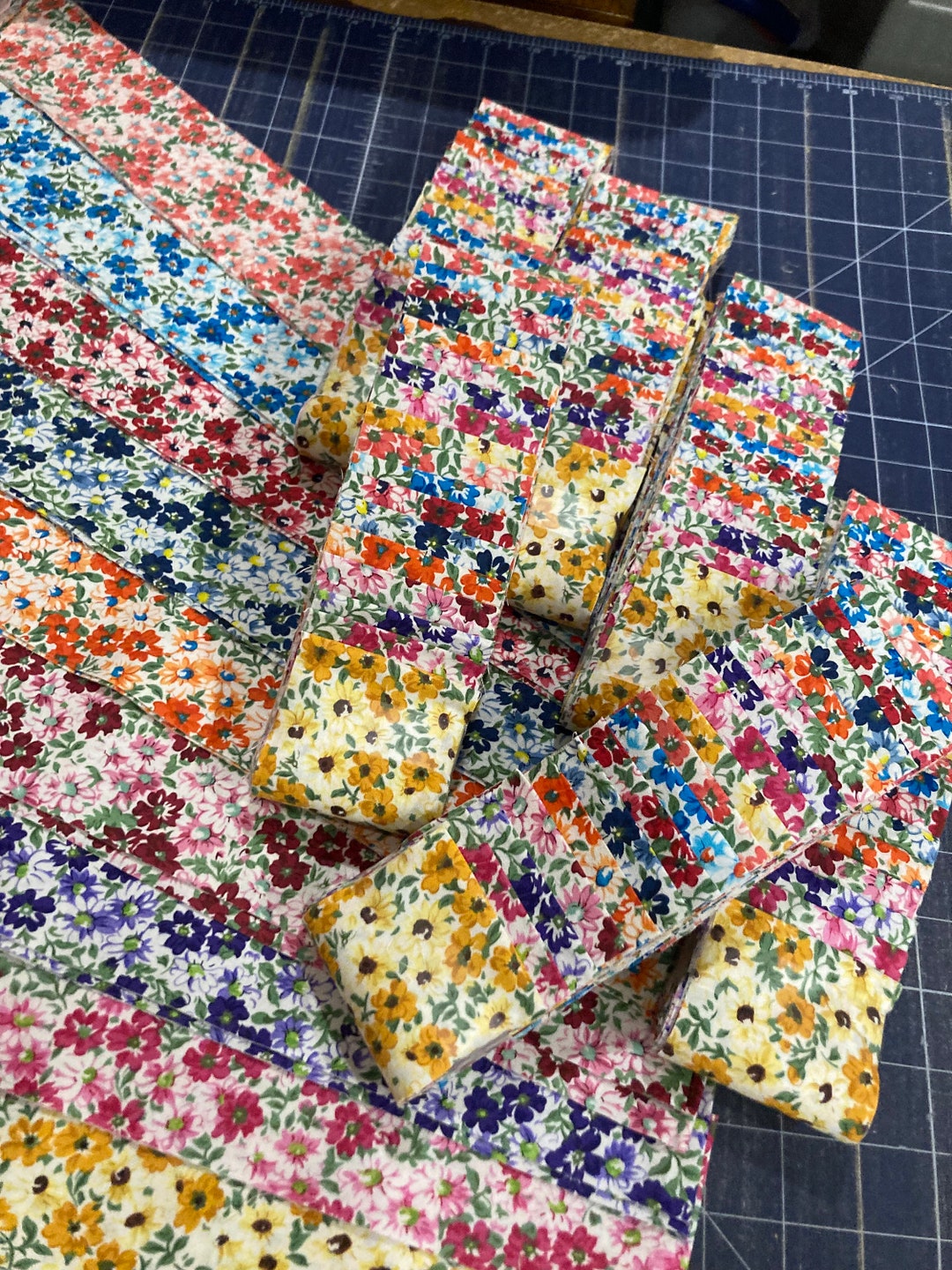 21-283 - My Flower Garden Collection - Multi Color - 2.5 Inch Strips ...