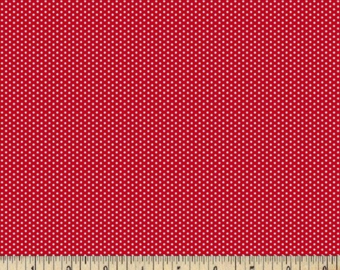 1351 Pin Dots Red With White Dots 100% Cotton Quilt Quality Fabric - Etsy