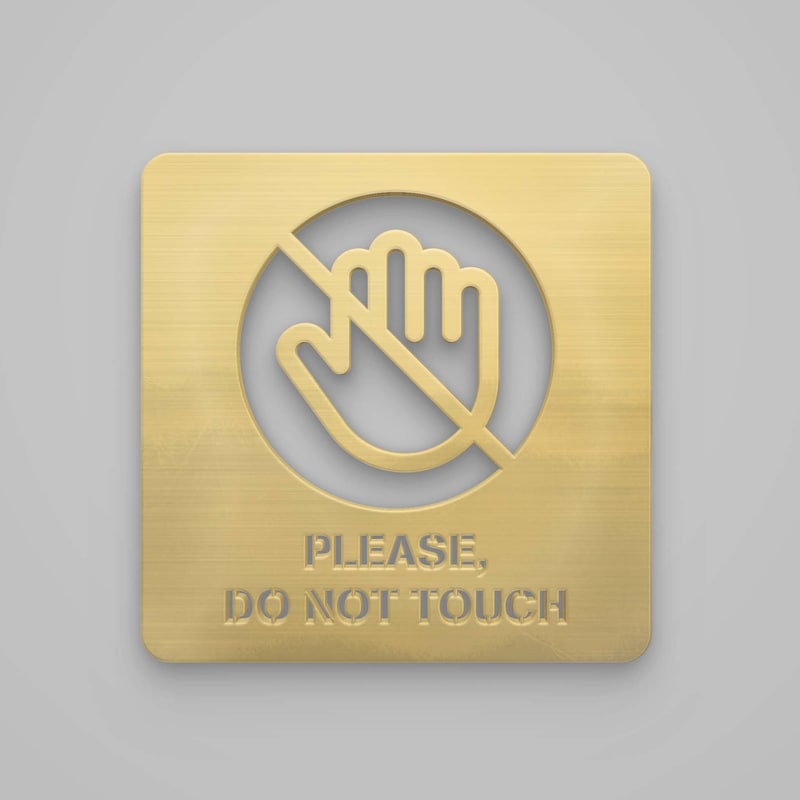 Do Not Move Sign - Etsy