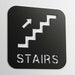 Stairs Sign, Exit Stairs Sign, Stairs Door Sign, Sign for Stairs - Etsy