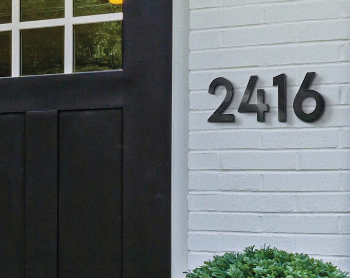 Custom Metal Address Numbers Metal House Numbers Address Numbers ...