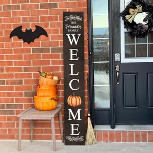 Fall Welcome Sign, Autumn Welcome Sign, Welcome Sign Front Door ...