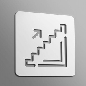 Stairs Sign, Exit Stairs Sign, Stairs Door Sign, Sign for Stairs - Etsy