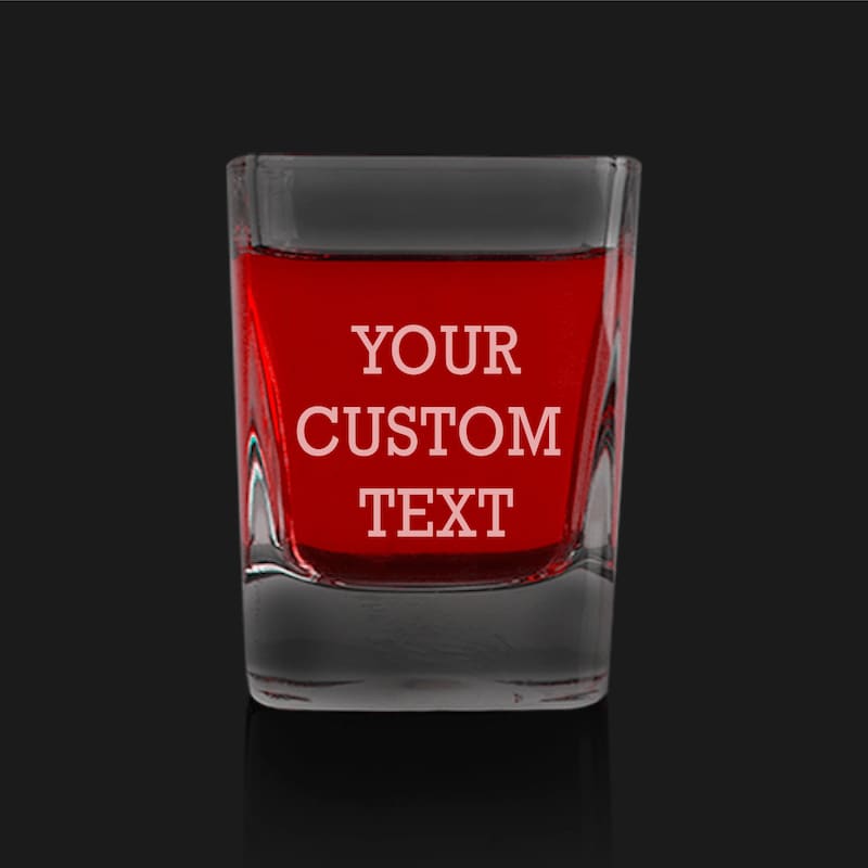 Custom Shot Glasses Etsy