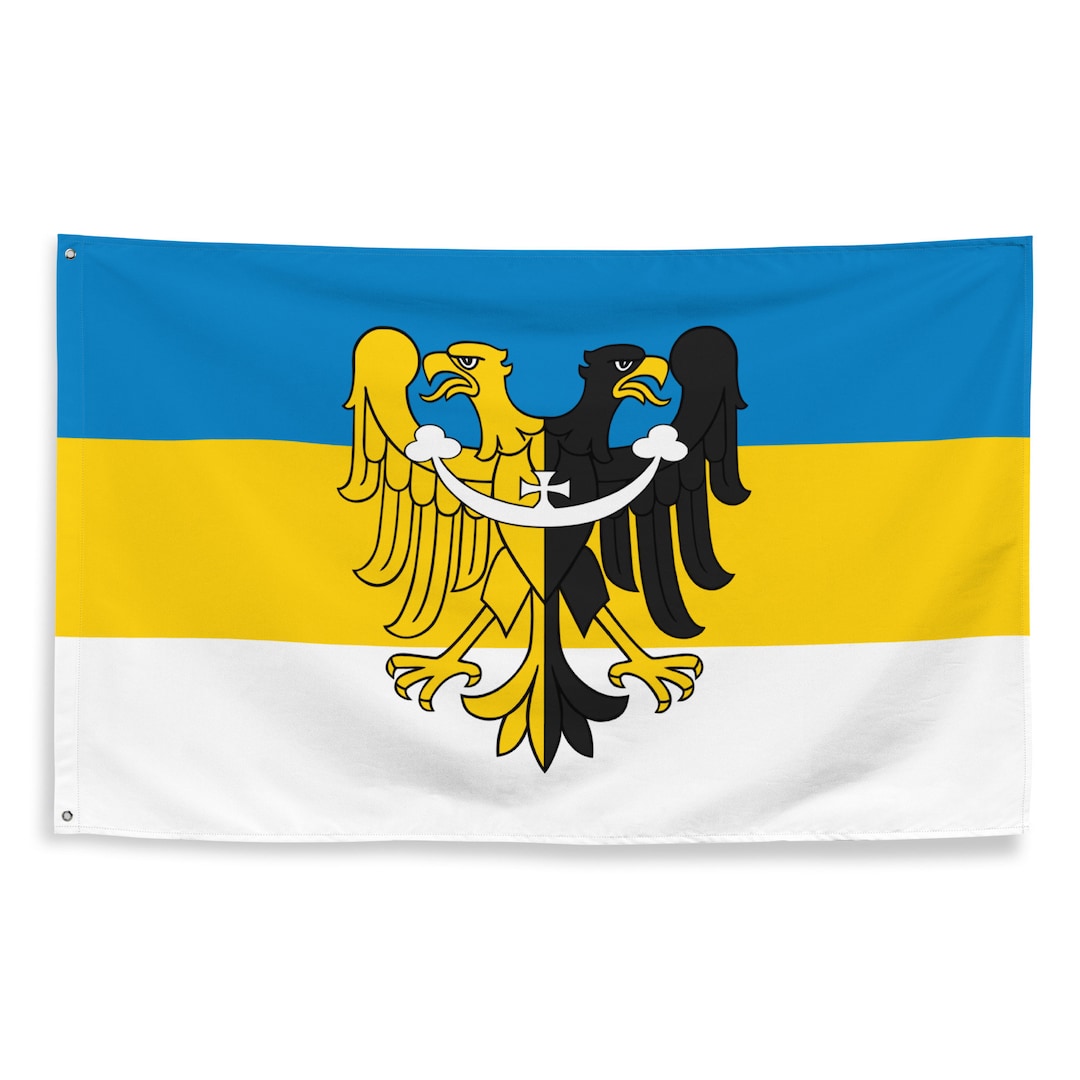 Whole Silesia Upper and Lower Silesia Eagle Flag 3x5 - Etsy