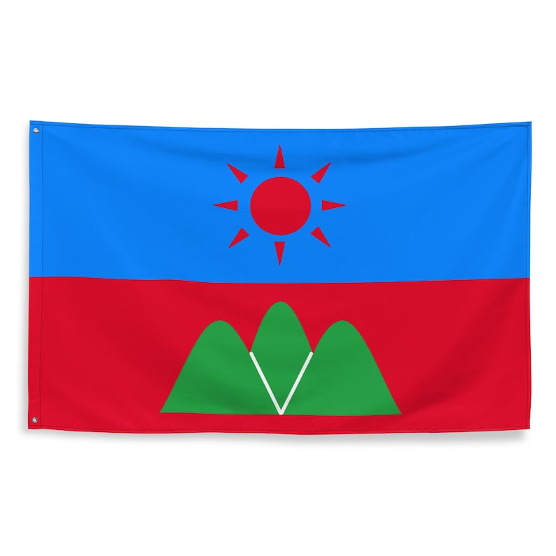 Wa State Autonomous Myanmar Flag 3x5 - Etsy