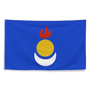 Inner Mongolia Flag 3x5 | Chinese China Mongol Banner - Etsy