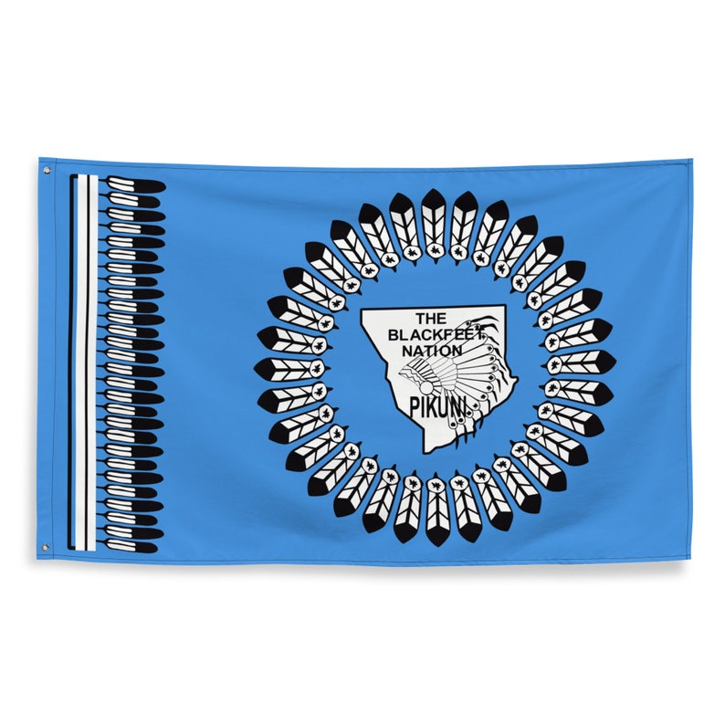 Indigenous Blackfeet Nation Flag 3x5 - Etsy