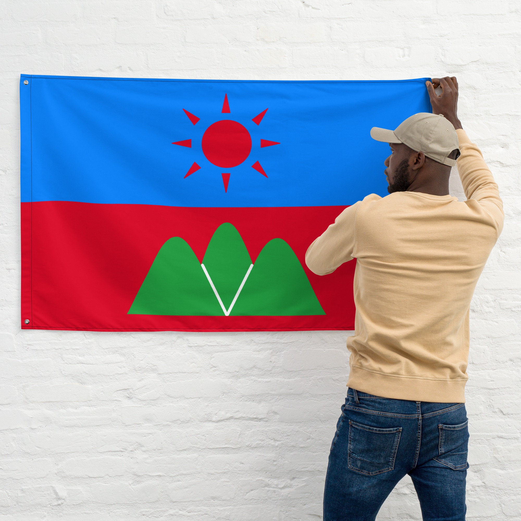 Wa State Autonomous Myanmar Flag 3x5 - Etsy