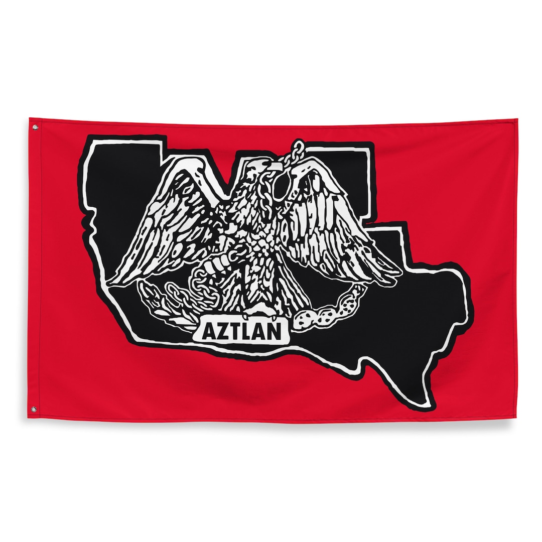 Aztlan Chicano Eagle Southwest US Flag 3x5 - Etsy