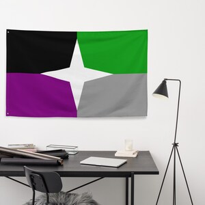 Aspec Ace Aro Pride Flag 3x5 - Etsy