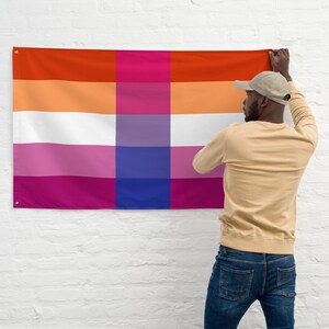 Homoflexible Lesbian Pride Flag 3x5 | WLW Sapphic Gay Bisexual Woman ...