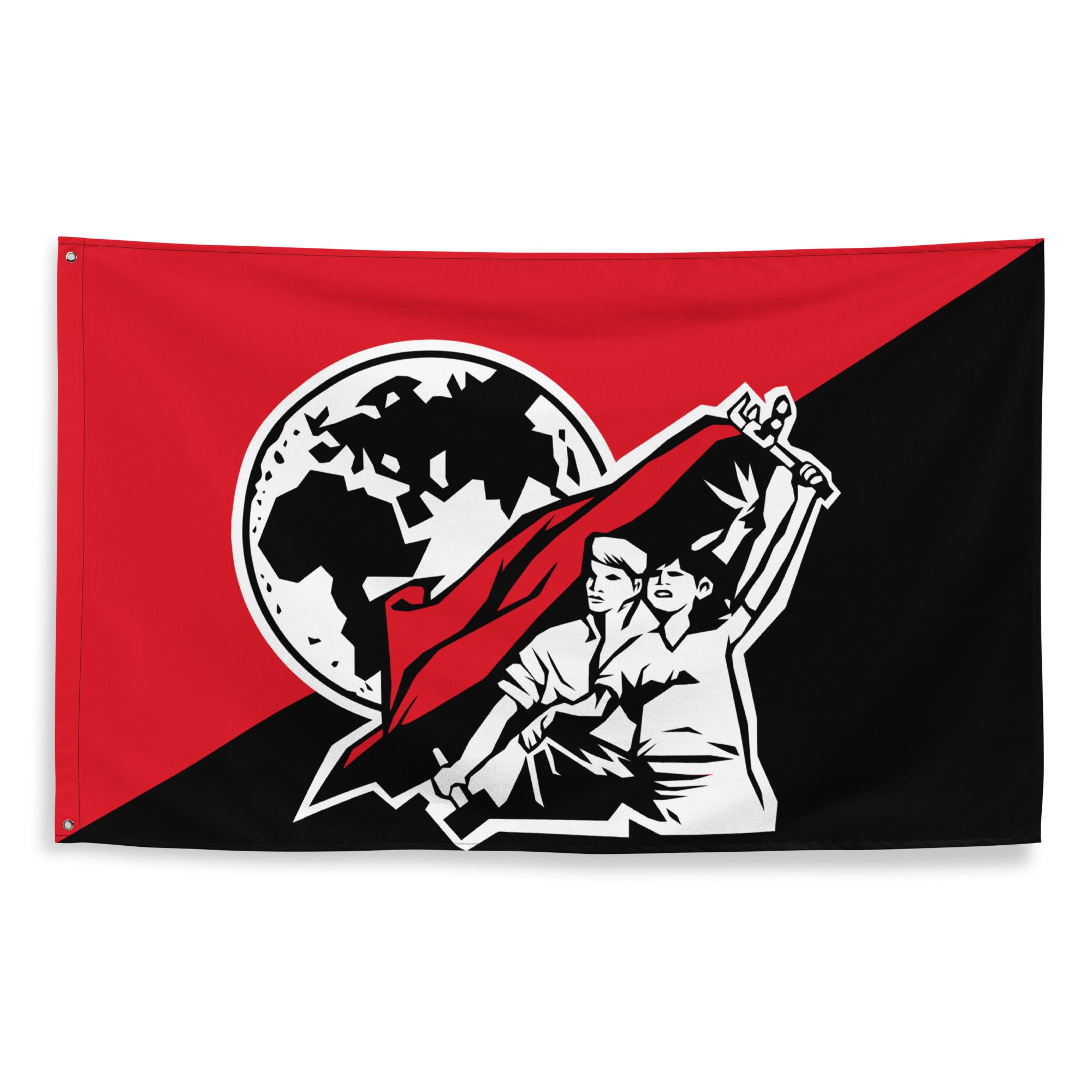 Anarcho Syndicalist Flag