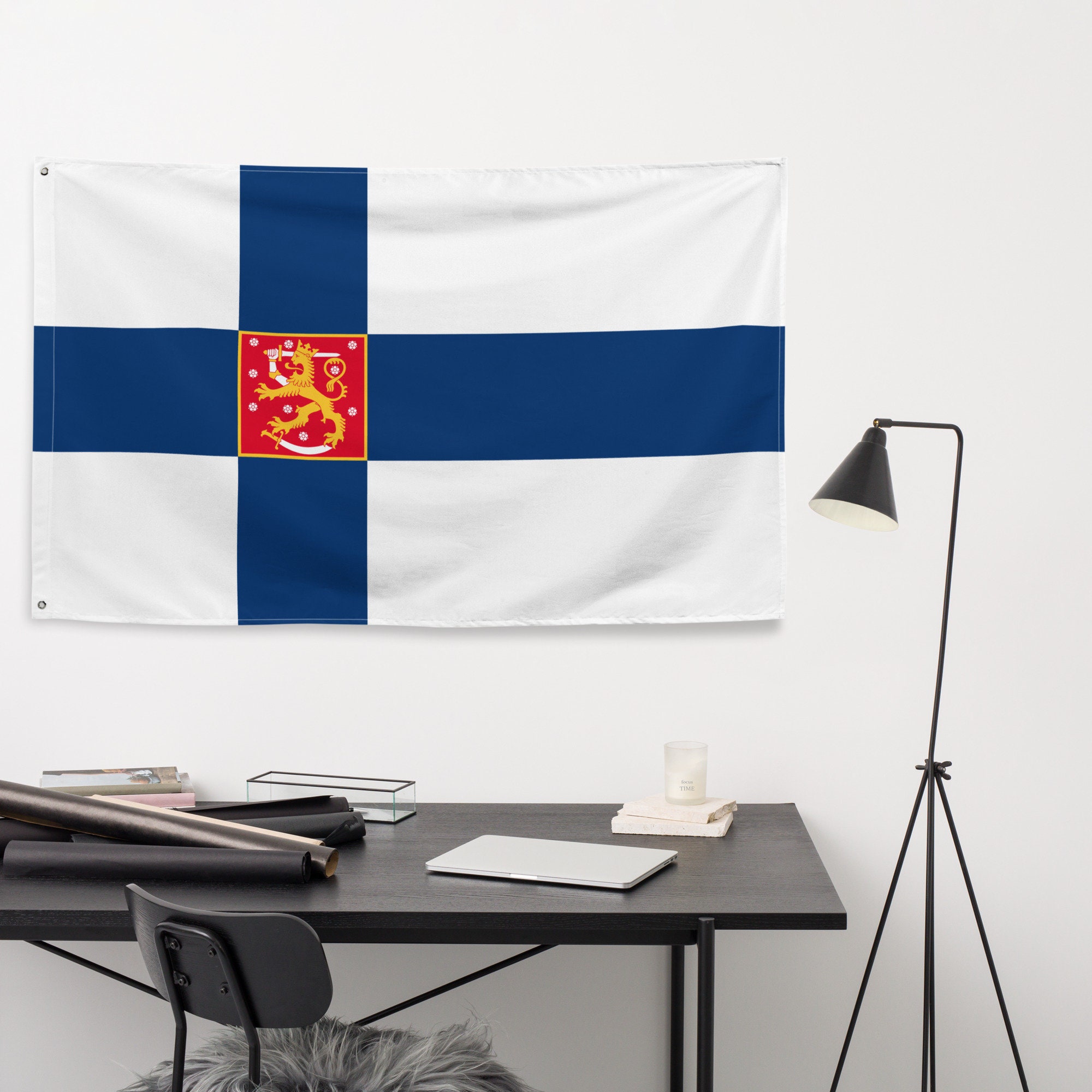 Finland Lion Flag 3x5 - Etsy