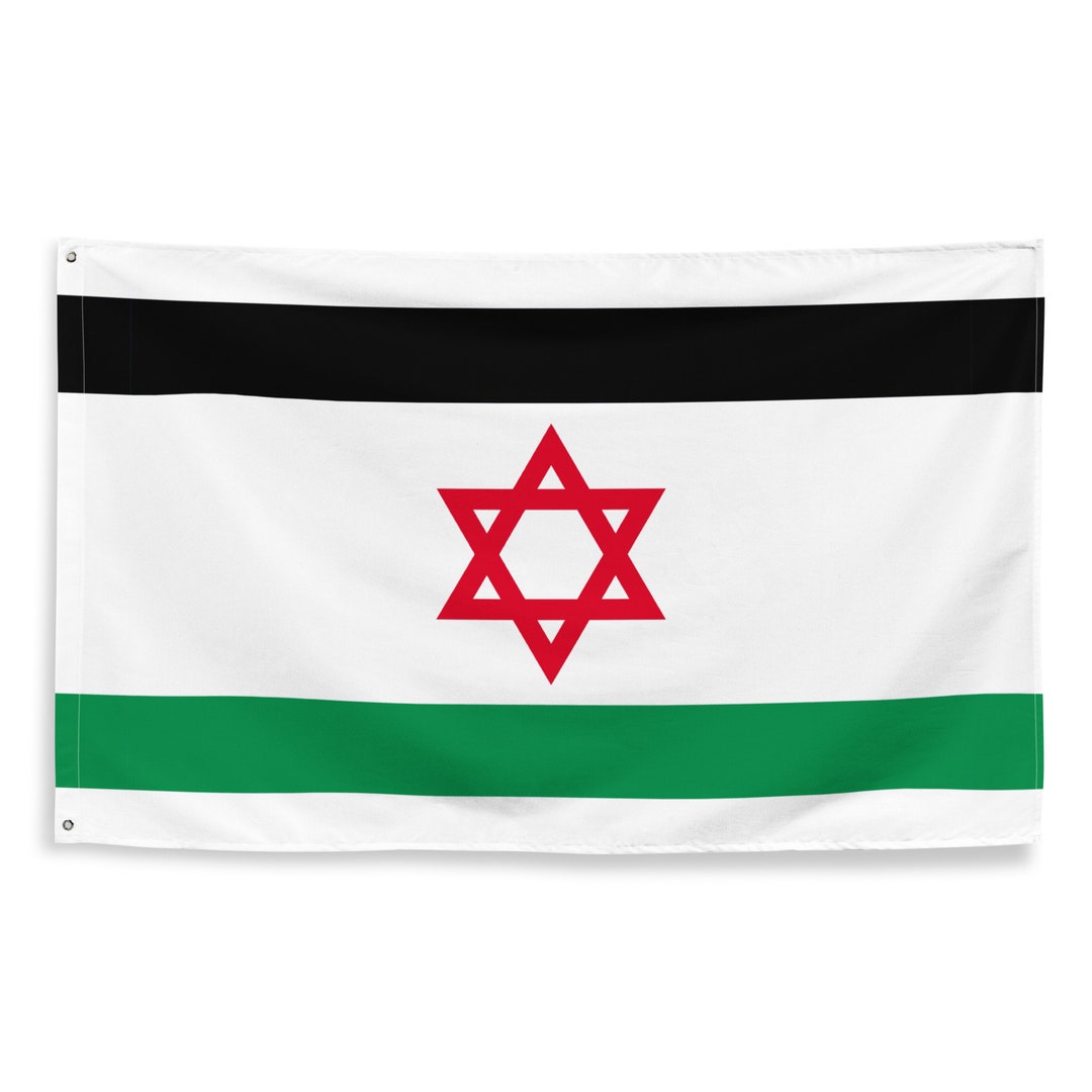 Israel Palestine Binational State Flag 3x5 - Etsy