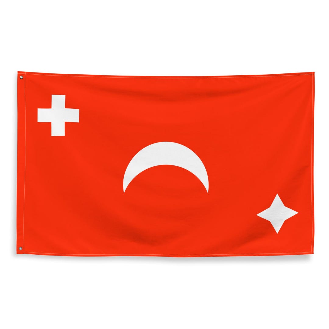 Māori Gate Pa Flag 3x5 | Aotearoa New Zealand Musket War Banner - Etsy