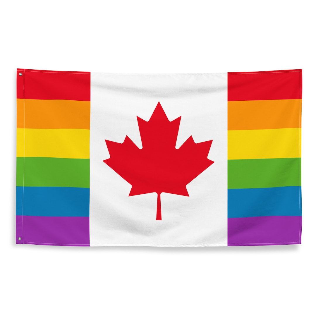 LGBT Canada Pride Flag 3x5 - Etsy