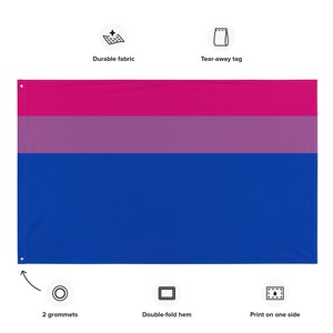 Bisexual Masc Preference Flag 3x5 Bi Man Pride Flag Banner - Etsy