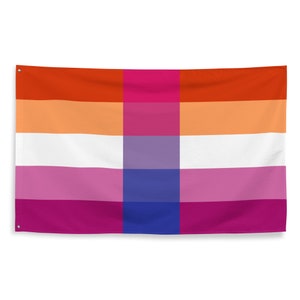 Homoflexible Lesbian Pride Flag 3x5 | WLW Sapphic Gay Bisexual Woman ...