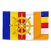 Buddhist Dharmachakra Flag 3x5 - Etsy