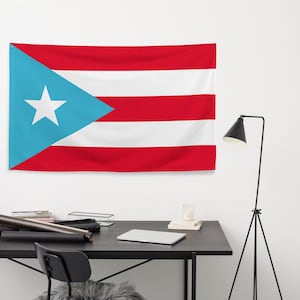 Light Blue Puerto Rico Flag 3x5 | Azul Claro El Grito De Lares La ...