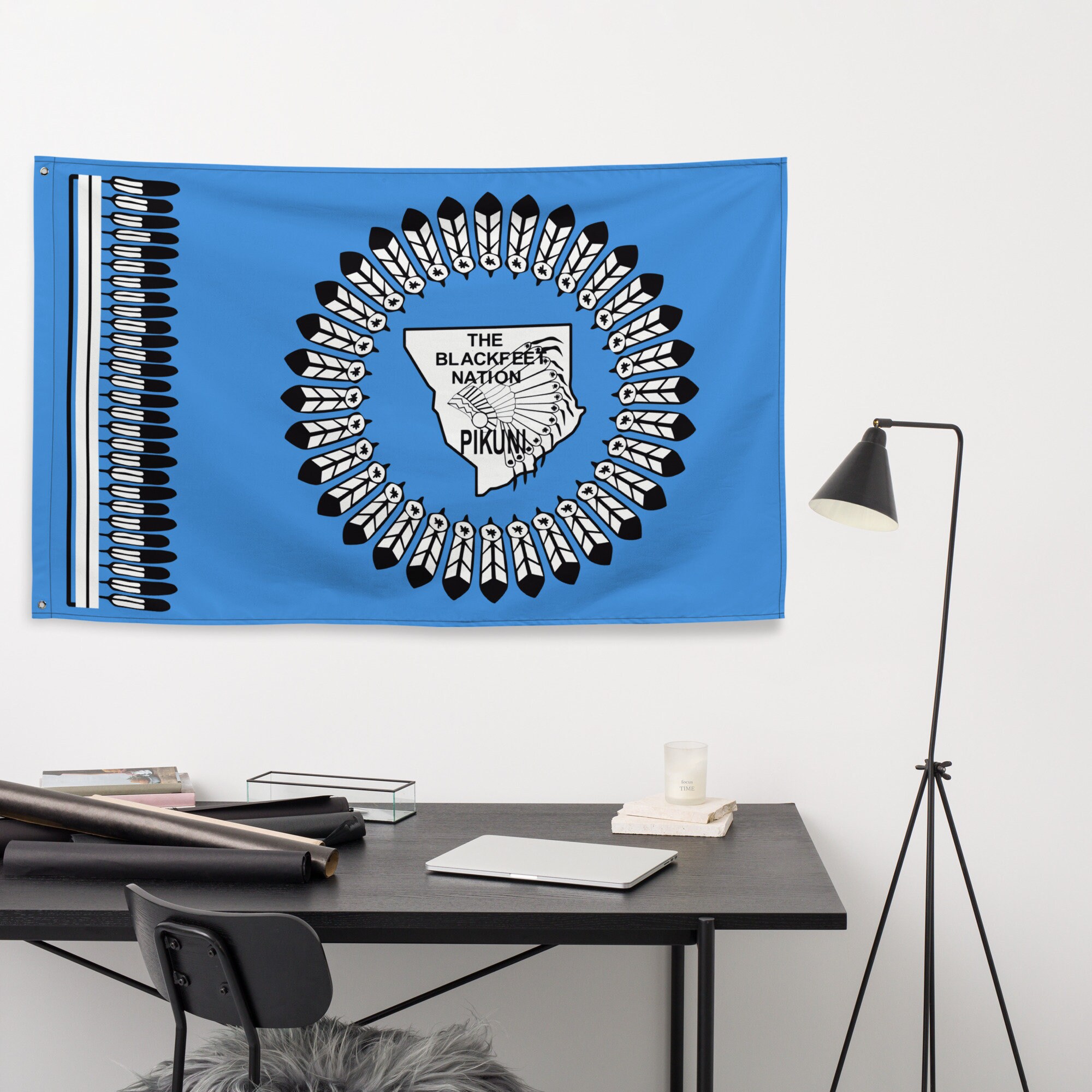 Blackfoot Indians Flag