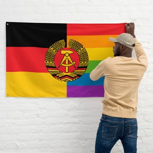 LGBT DDR East Germany Pride Flag 3x5 - Etsy