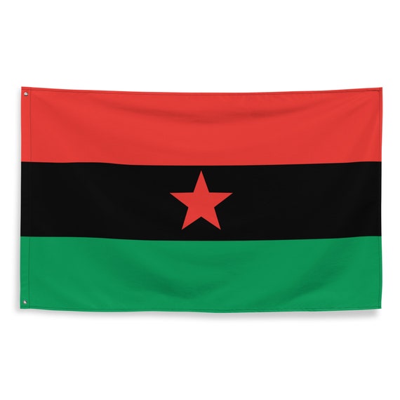 African Black Socialist Flag | Etsy
