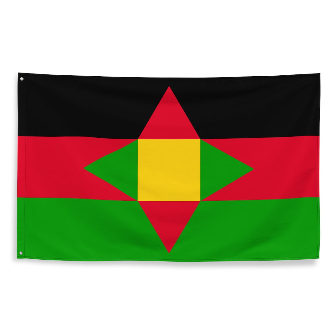 Washitaw Nation Afro-american Indigenous Arkansas & Louisiana Flag 3x5 ...