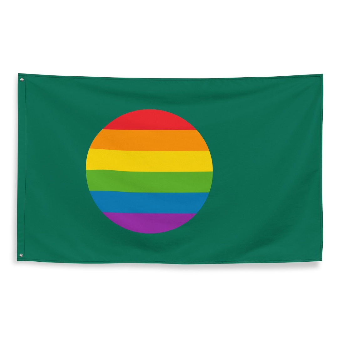 LGBT Bangladesh Bengali Pride Flag 3x5 - Etsy UK