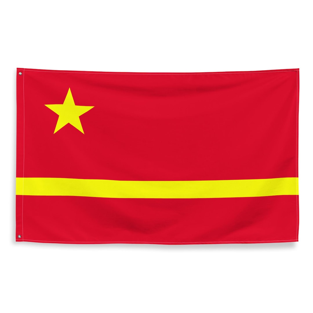 Chinese Yellow River Flag 3x5 | Mao Zedong Communist Maoist PRC China ...