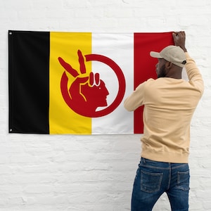 American Indian Movement AIM Flag 3x5 - Etsy