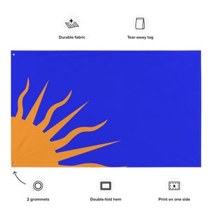 Irish Sunburst Flag 3x5 - Etsy