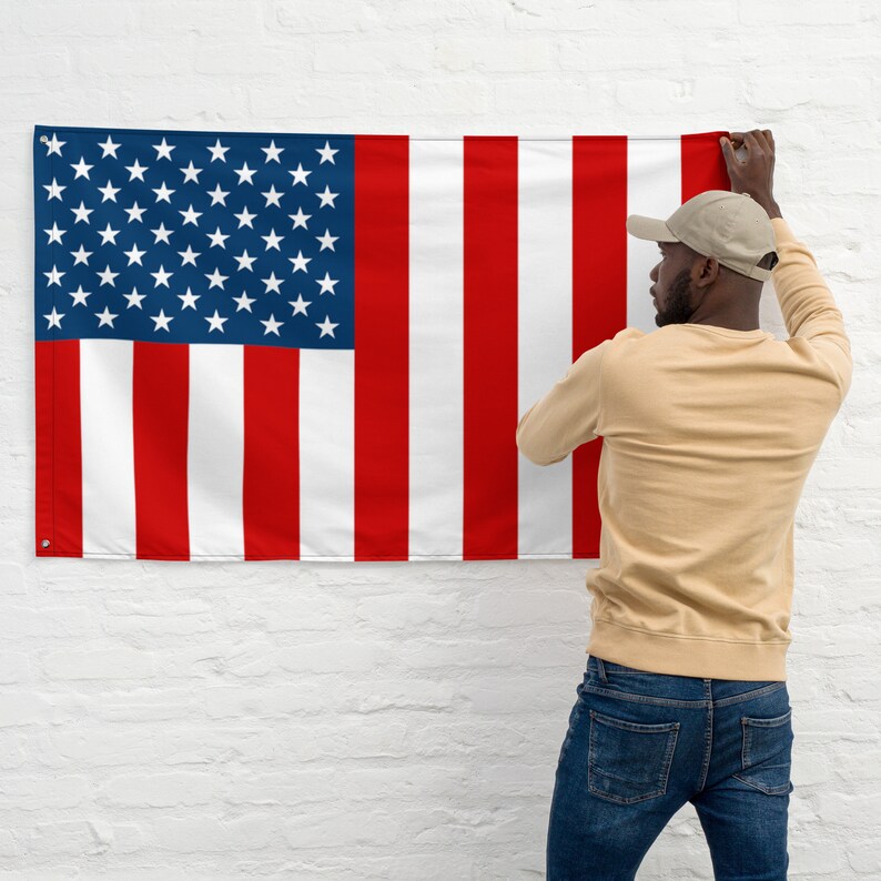 USA Civil Peace Flag 3x5 Blue - Etsy