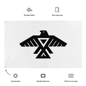 Anishinaabe Thunderbird Native American Flag 3x5 - Etsy