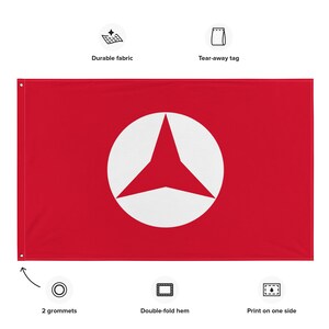 Popular Front (spain) Flag 3x5 | Frente Popular Spanish Republican ...