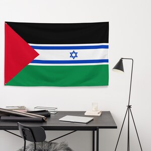 Palestine Israel Binational Flag 3x5 - Etsy