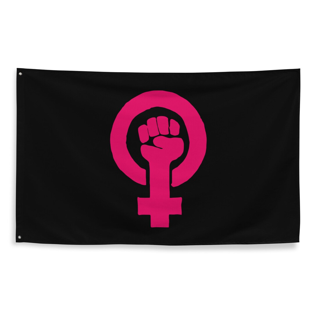 Feminist Protest Fist Flag 3x5 - Etsy